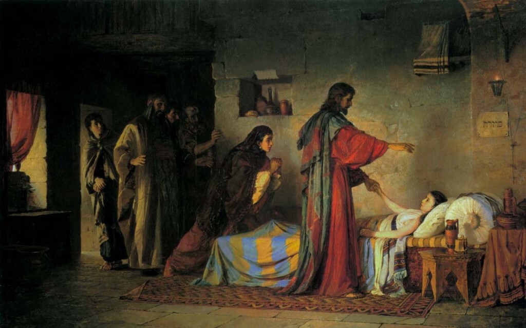 ÎNVIEREA FIICEI LUI IAIR - Biserica GhidighiciBiserica Ghidighici